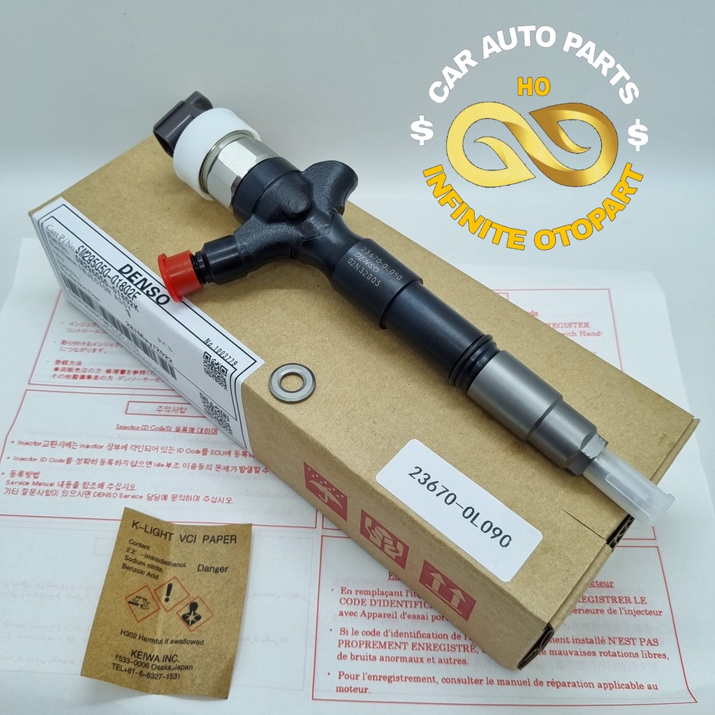 Jual NOZZLE INJECTOR NOSEL INJEKTOR HILUX 2.5 INNOVA INOVA DIESEL 2KD ...