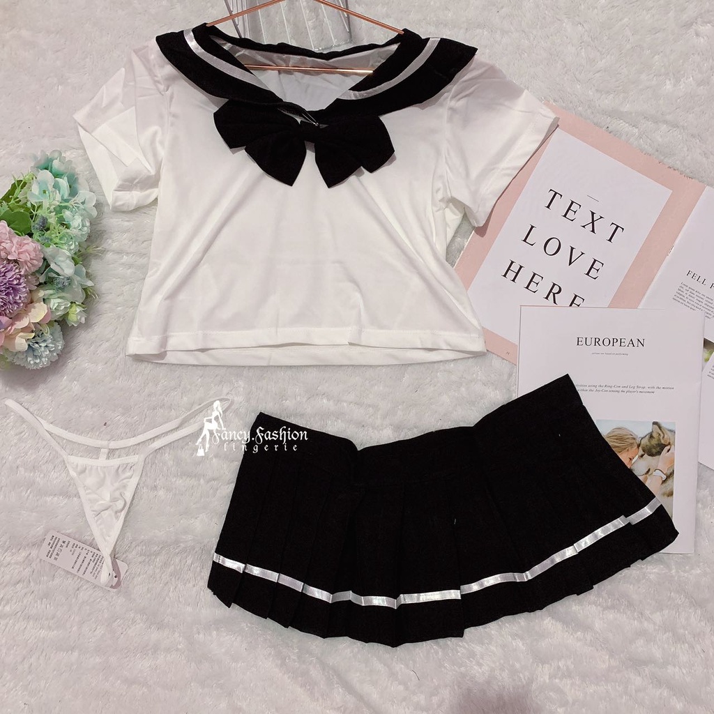 Jual SL140 Sexy Lingerie Cosplay Baju Sexy Wanita / Sexy Cosplay Murid ...