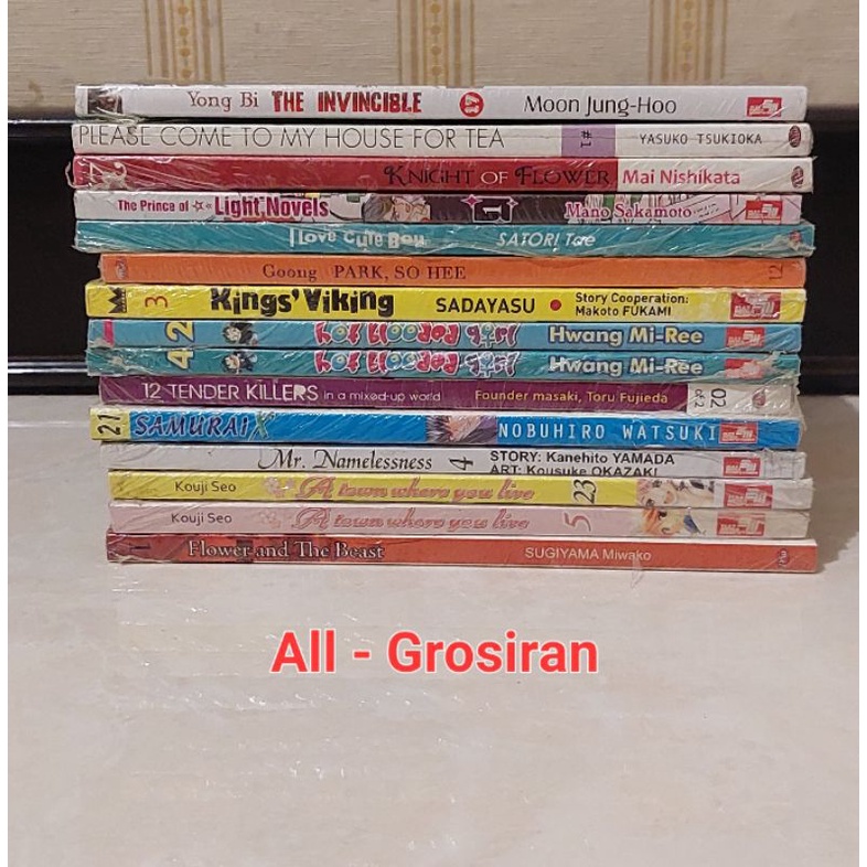 Jual Komik Obral Grosir - Buku Komik Manga Komik Jepang Cabutan Satuan Bisa Pilih SEGEL Original ...
