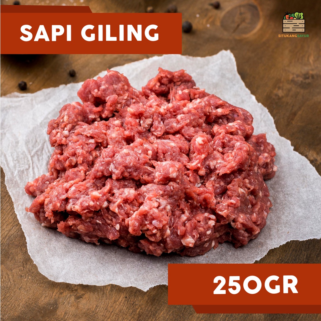Jual Daging Sapi Giling / Cincang | 250gr (Kota Bandung & Sekitar ...