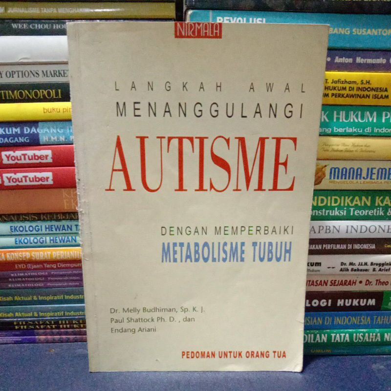 Jual Buku Original LANGKAH AWAL MENANGGULAGI AUTISME DENGAN MEMPERBAIKI ...