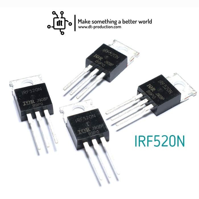 Jual Mosfet IRF520 IRF520N | Shopee Indonesia