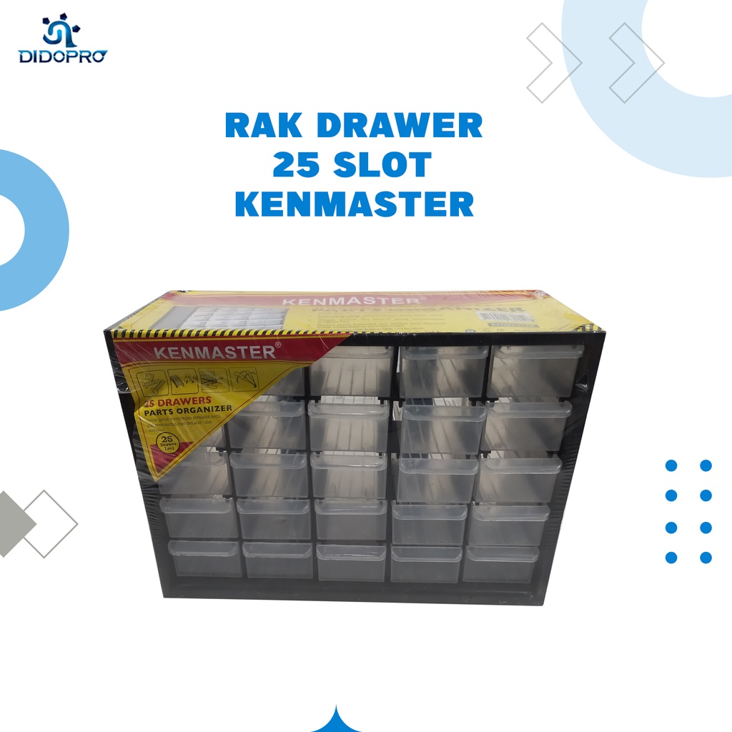 Jual Rak Baut KENMASTER 25 Slot Laci Drawers Parts Organizer | Shopee ...