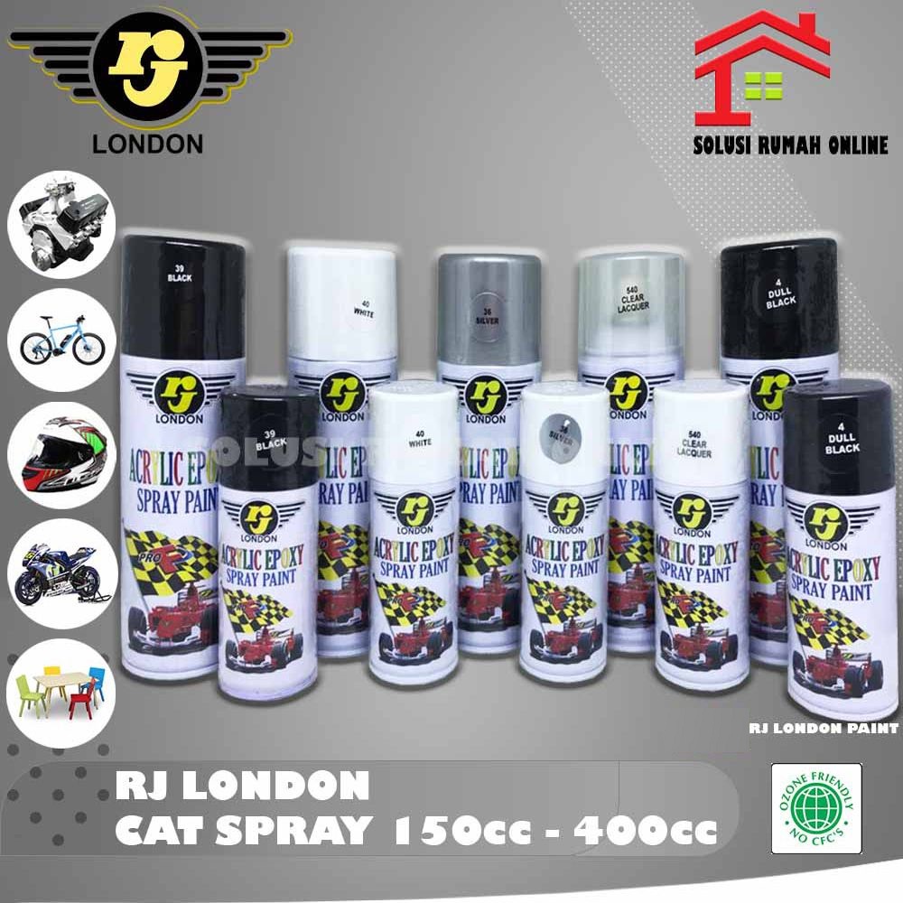 Jual Cat RJ SPRAY 400 cc Standart Semprot Pilox RJ Acrylic Epoxy ...