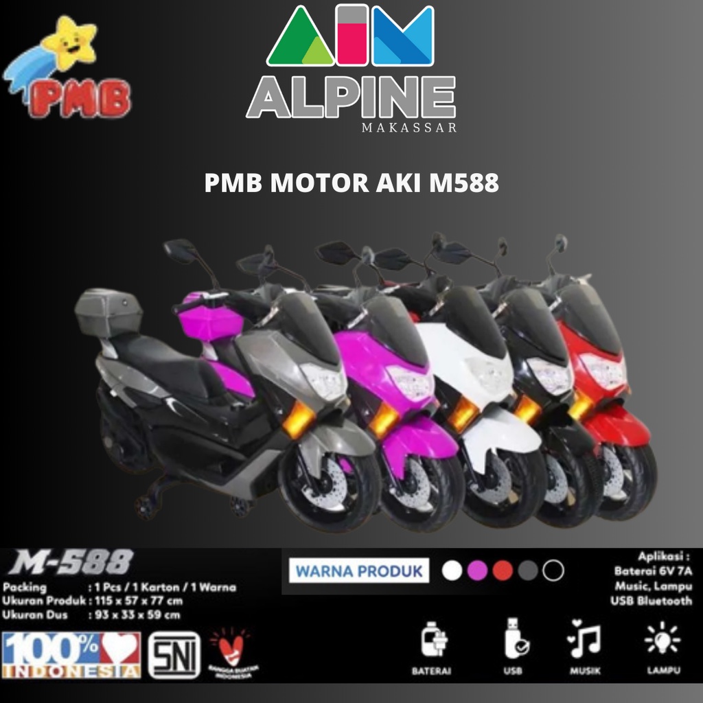 Jual PMB MOTOR AKI M588 (NMAX) FREE ONGKIR KHUSUS KOTA MAKASSAR ...