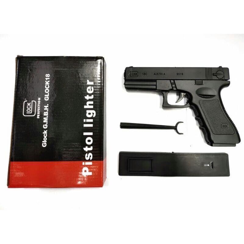 Jual Korek Api Pistol G18 Korek Bara unik LIGHTER | Shopee Indonesia