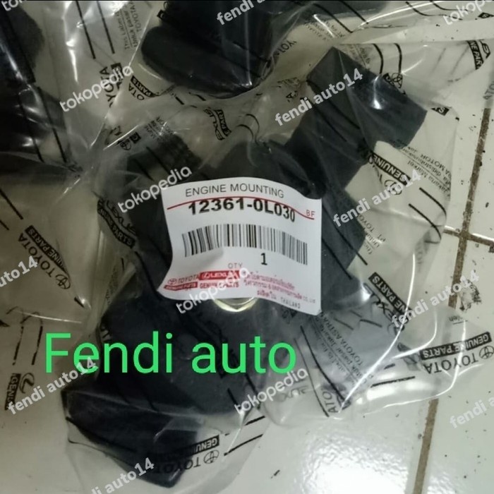 Jual Engine mounting toyota kijang innova diesel matic 12361-0L030 asli ...