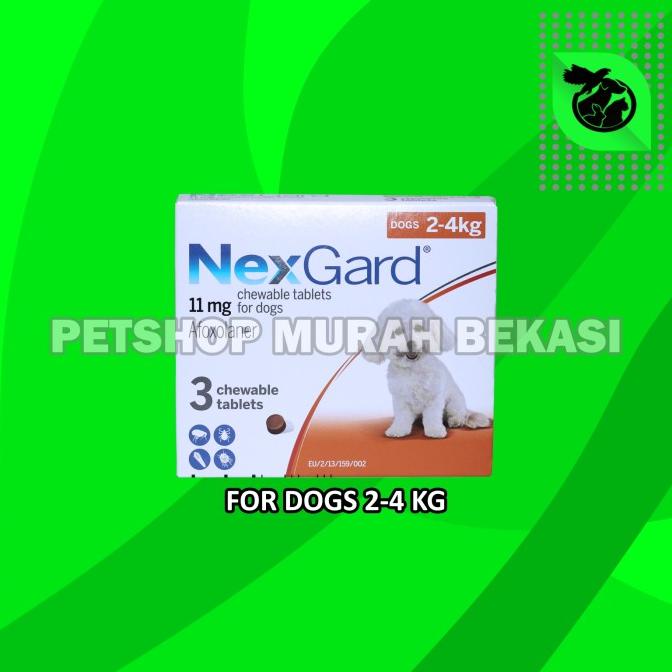 Jual Obat Kutu Tungau Demodex Anjing NexGard Tablet | Shopee Indonesia