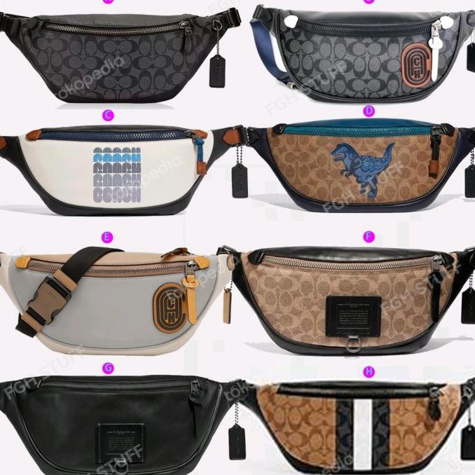 Jual Coach Waistbag Fanny Pack Original Tas Dada Tas Selempang Pria ...