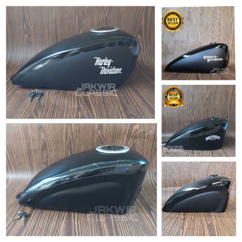 Jual Tangki Cat Sportster Harley Chopper Japstyle Bobber Custom ...