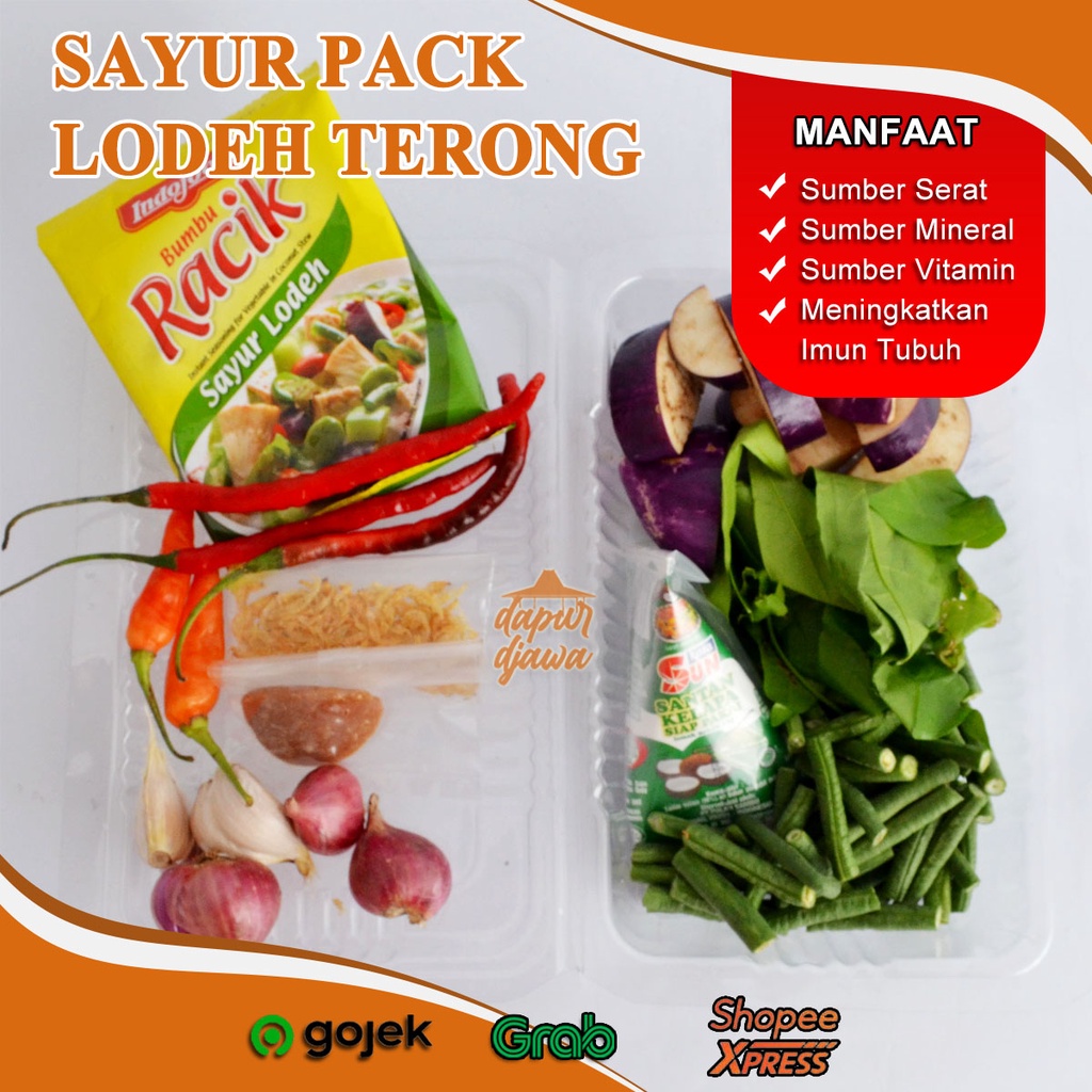 Jual SAYUR LODEH TERONG SAYURAN MAKANAN SEGAR FRESH SEHAT BEKU KERING ...