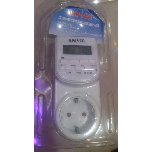 Jual Timer Digital 24jam Kaiser ac220volt | Shopee Indonesia