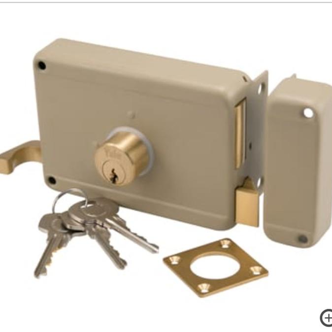 Jual Rimlock YALE 611.60 ( For left hand doors ) | Shopee Indonesia