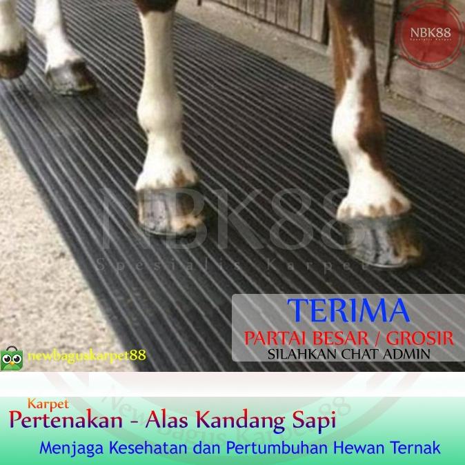 Jual Karpet Karet Alas Kandang Sapi (120 x 190 cm) | Shopee Indonesia