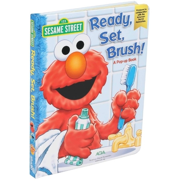 Jual IMPORT BOOK SESAME STREET READY, SET, BRUSH! A POP-UP BOOK (SSB ...