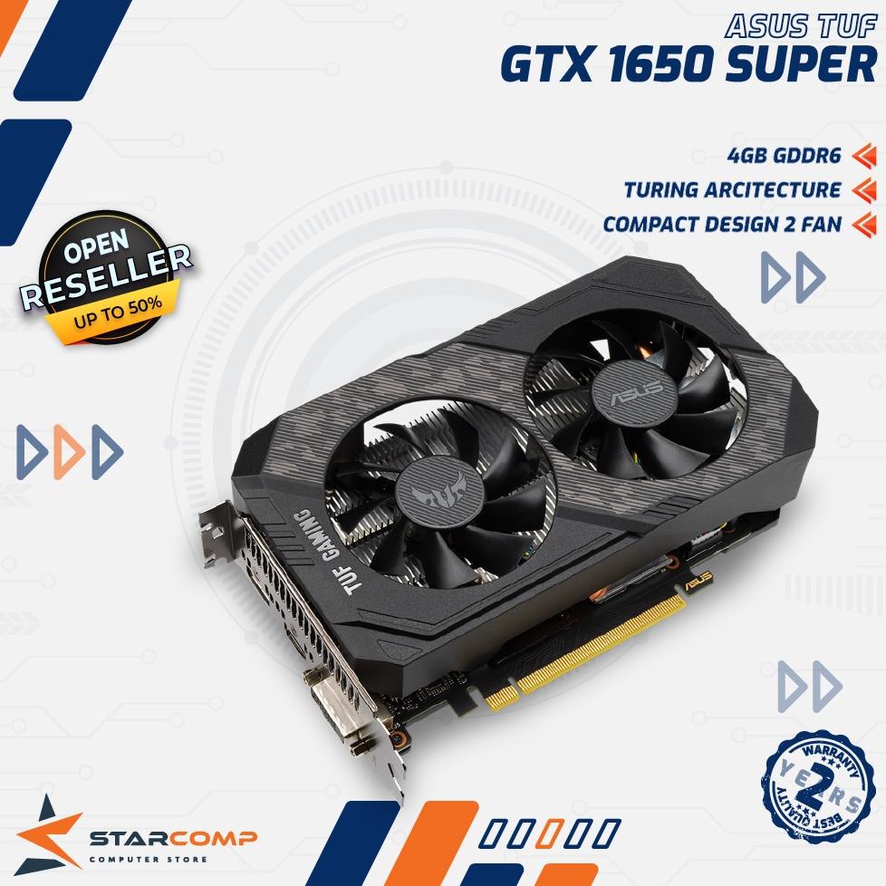 Jual ASUS GTX 1650 SUPER TUF GAMING OC 4GB VGA CARD NVIDIA GTX1650 ...