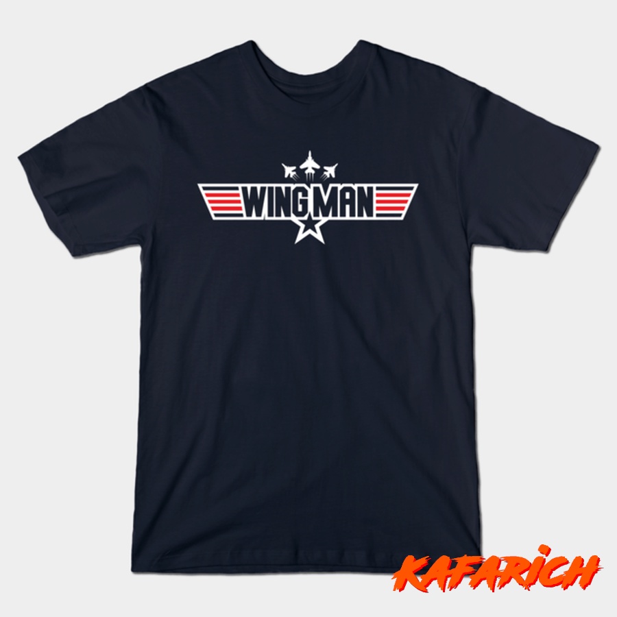Jual Kaos Custom Popular You Can Be My Wingman Anytime Logo Top Gun ...