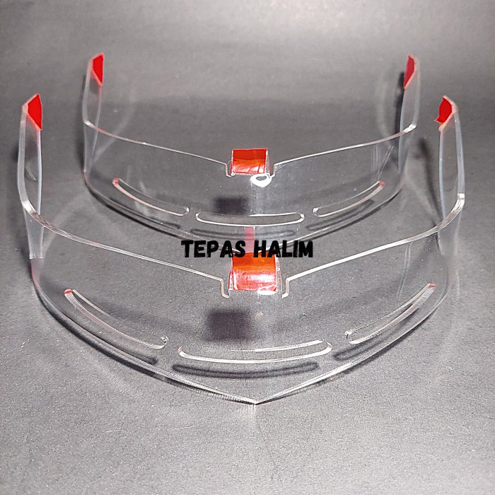 Jual Terjangkau (NEW) Spoiler Helm KYT TT COURSE / Spoiler KYT TT ...