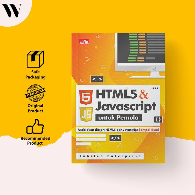 Jual Buku Programming "Html5 Dan Javascript Untuk Pemula" Baru Original ...