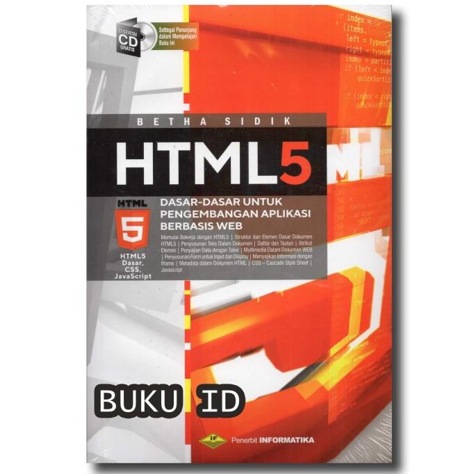 Jual Buku HTML5 Dasar Dasar Untuk Pengembangan Aplikasi Berbasis Web ...