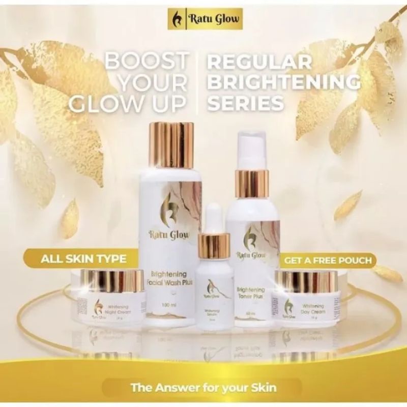 Jual ratu glow skincare paket series brightening dan acne | Shopee Indonesia