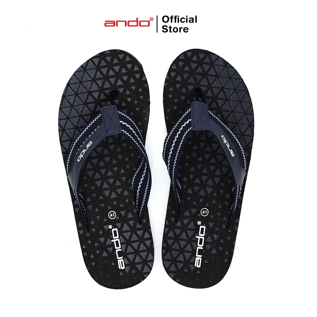Jual Ando Official Sandal Jepit Mandala 02 Pria Dewasa - Navy | Shopee ...