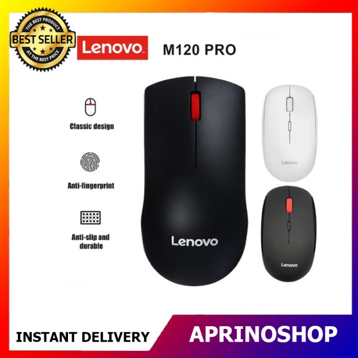 Jual Mouse LENOVO M120 Optical USB High Quality | Shopee Indonesia