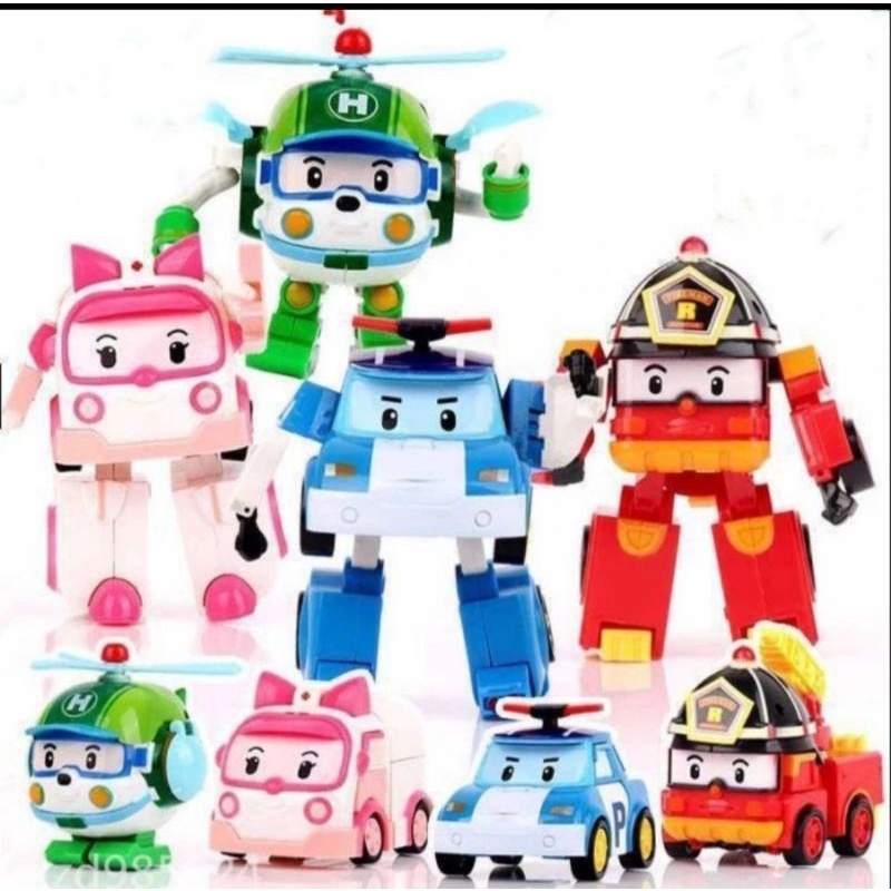 Jual Robocar Poli Transformer Robot jadi Mobil - Mainan Anak Robocar ...