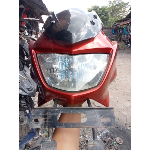 Jual KEPALA DEPAN PLUS LAMPU JUGA KAWASAKI NINJA R BARONG SECOND ...