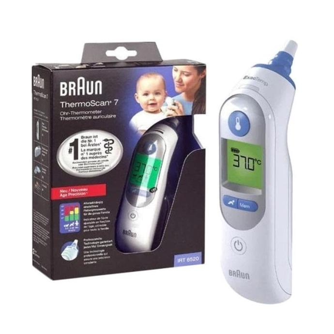Jual Braun Thermoscan 7 Termometer Elektronik ukur suhu digital ...