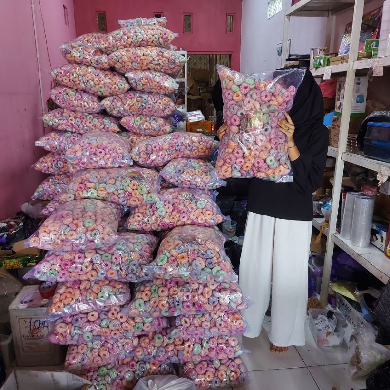 Jual COD 1.7 KG GETAS DONAT CEMILAN LEBARAN SNACK JAJANAN IDUL FITRI ...