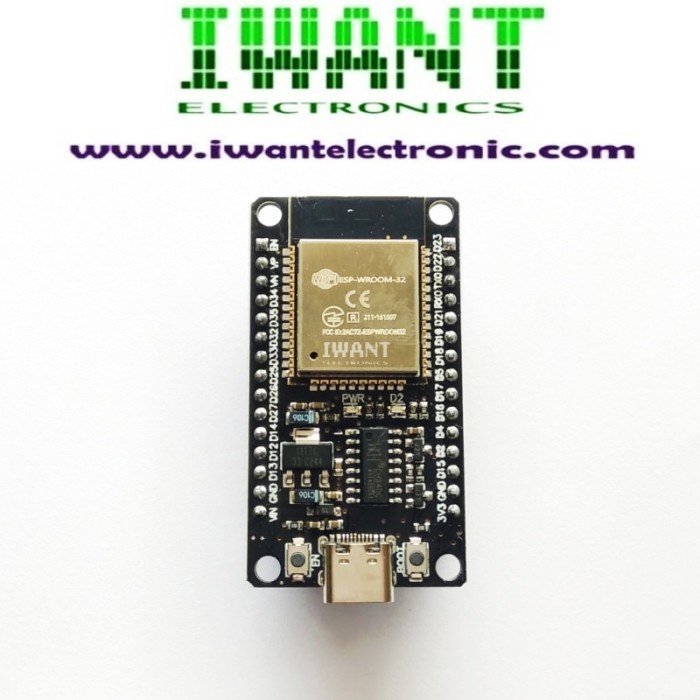 Jual Terlaris Esp32 Esp32S Type-C Esp32 Wifi Bluetooth Module Usb Type ...