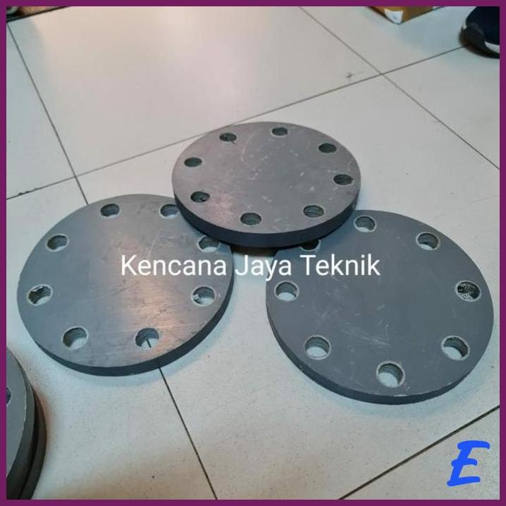Jual BLIND FLANGE / FLANGE BUTA / TUTUP FLANGE PVC JIS 10K 1 1/4" INCH ...