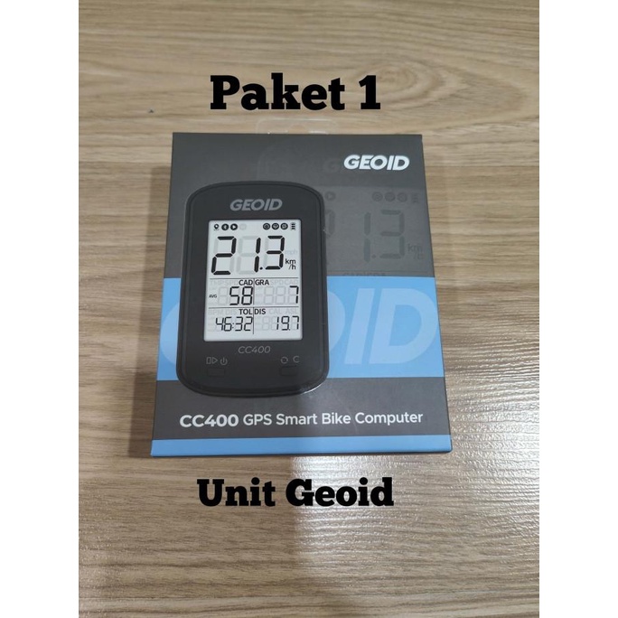 Jual PAKET GEOID CC400 SPEEDOMETER CYCLOMETER SEPEDA Not XOSS or GARMIN ...