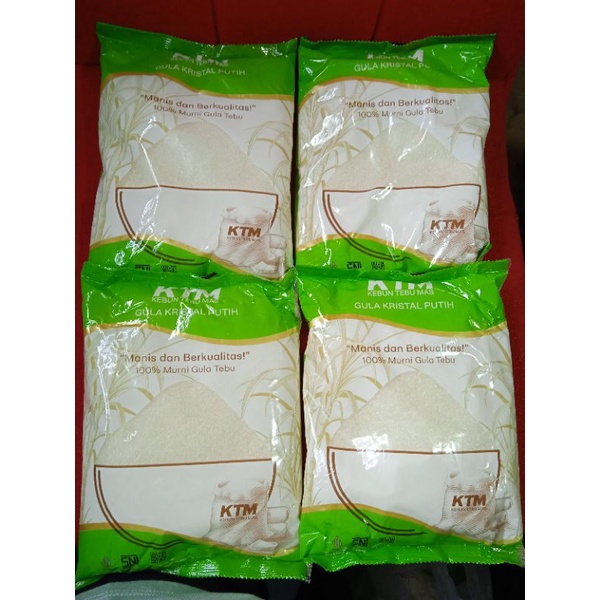Jual GULA Pasir KTM kemasan 1kg/gula kristal putih | Shopee Indonesia