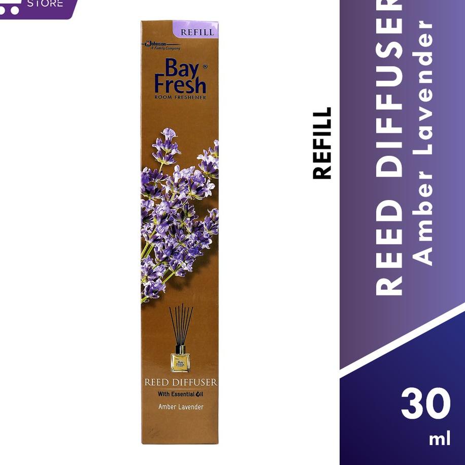Jual KodePp6P0 Paling dicari BAYFRESH Reed Diffuser - REFILL - Amber Lavender (30 ml) | Shopee ...