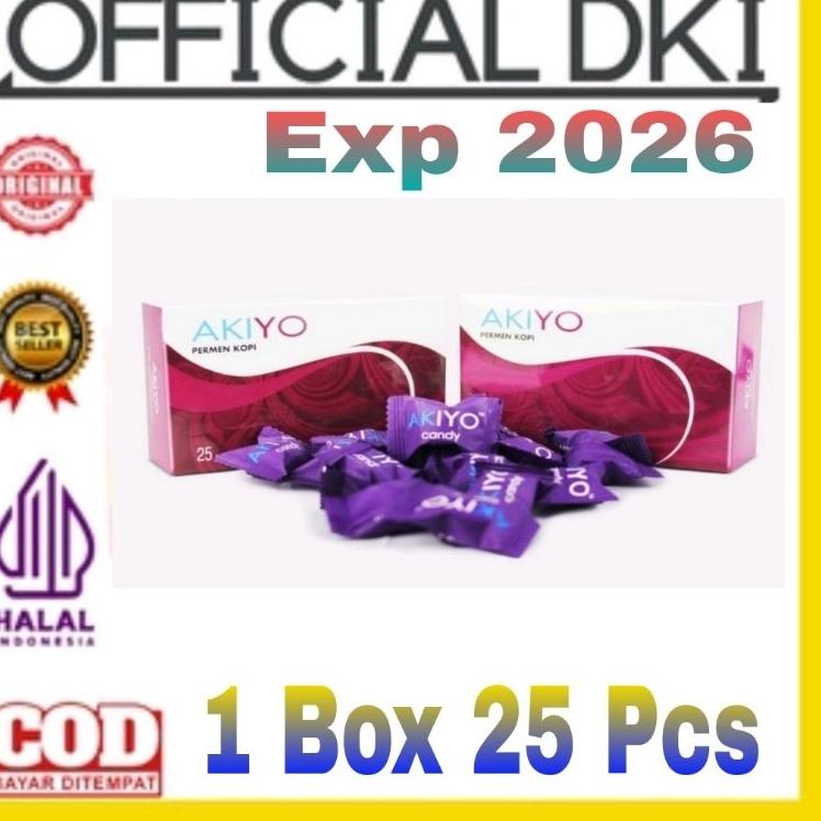 Jual Promo Menarik 8e8DsAkiyo Candy 25 Pcs - Permen Akiyo Original | Shopee Indonesia