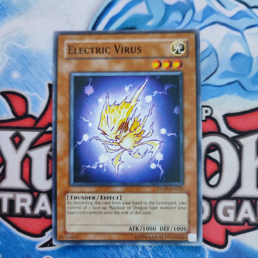 Jual yugioh electric virus ston common original | Shopee Indonesia