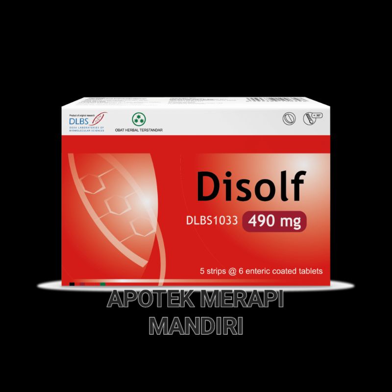 Jual DISOLF 490 MG BOX ISI 30 TABLET | Shopee Indonesia