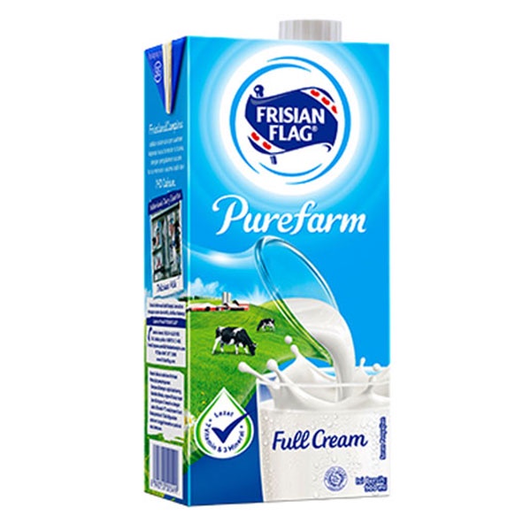 Jual FRISIAN FLAG UHT FULL CREAM 946 ML - SUSU | Shopee Indonesia