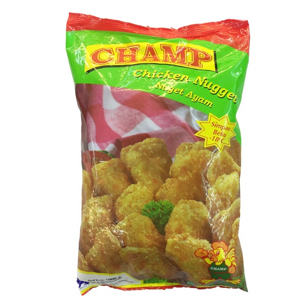 Jual CHAMP NUGGET CHICKEN 1000 GR | Shopee Indonesia