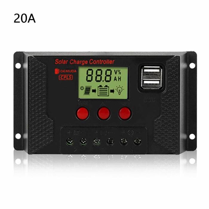 Jual Scc Mppt 30A 60A 100A Auto Charge Controller Pwm 12V/24V/48V 20A 40A 074 | Shopee Indonesia