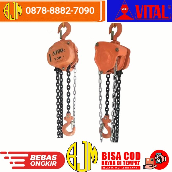 Jual Chain Chain Block 1 Ton X 3 Meter Vital Made In Japan | Shopee ...