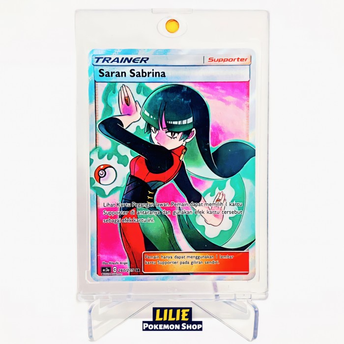 Jual Trainer Saran Sabrina SR - Pokemon TCG Indonesia | Shopee Indonesia