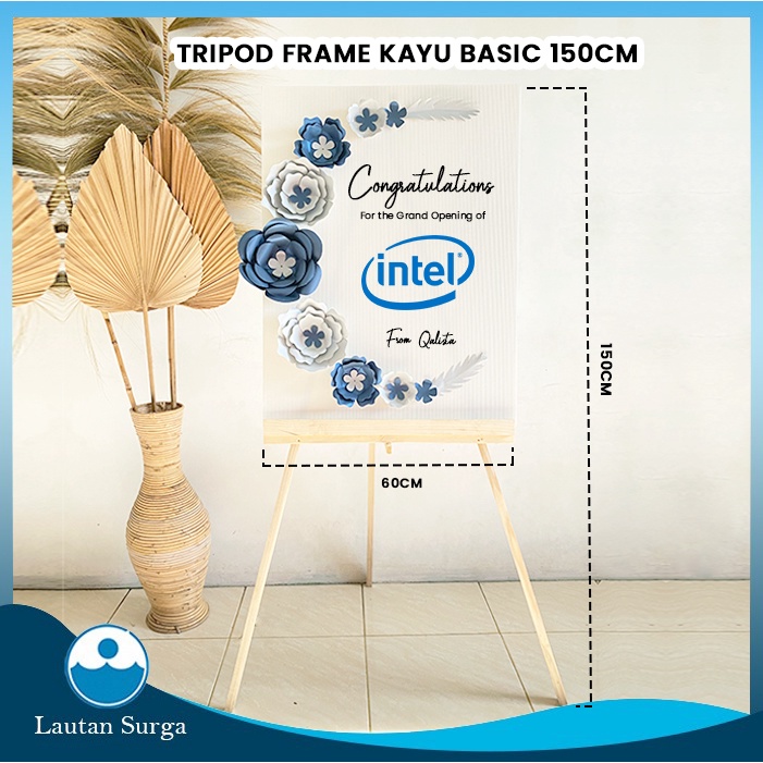 Jual Standing Flowerboard Karangan Papan Bunga Kertas 60x80 cm Plus ...