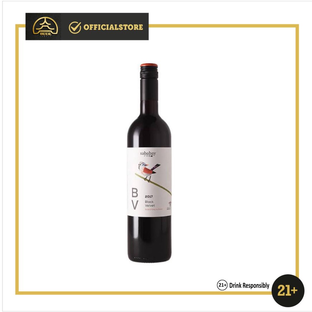 Jual Sababay Black Velvet Red Wine 750ml | Shopee Indonesia