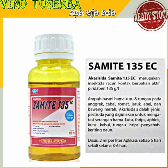 Jual Produk Terbaik] AKARISIDA SAMITE 135EC 100ML INSEKTISIDA OBAT HAMA ...