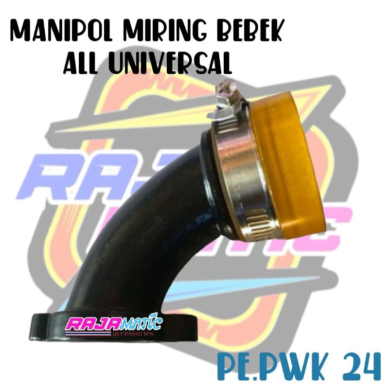 Jual Intake Manipol Bebek Miring Murah PNP Karbu PWK PWL PE King dll Ukuran PE 24 26 28 30 32 34 ...