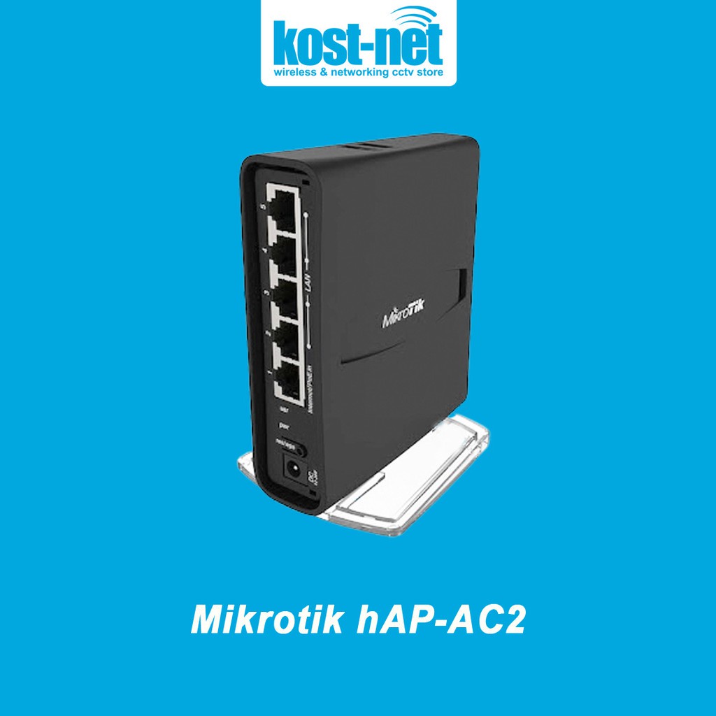 Jual Mikrotik Wireless RBD52G-5HacD2HnD-TC ( hAP-AC2 ) Gigabit | Shopee ...