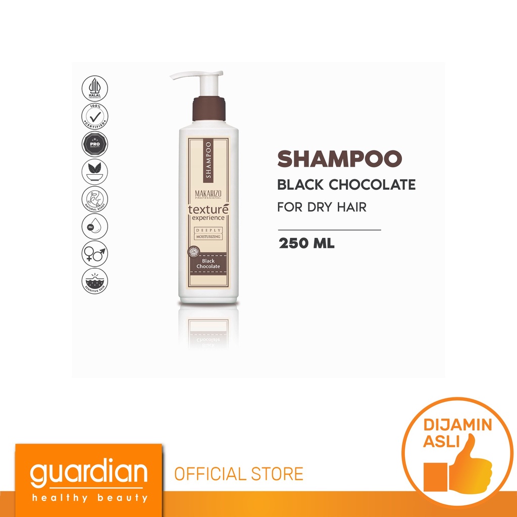 Jual MAKARIZO Texture Experience Shampoo Black Chocolate 250ml | Shopee ...